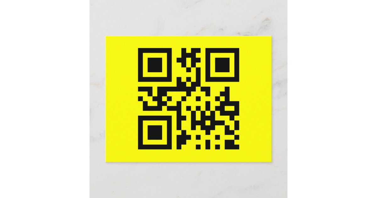 ☺ Happy Face Smiling Emoji -- QR Code Postcard | Zazzle