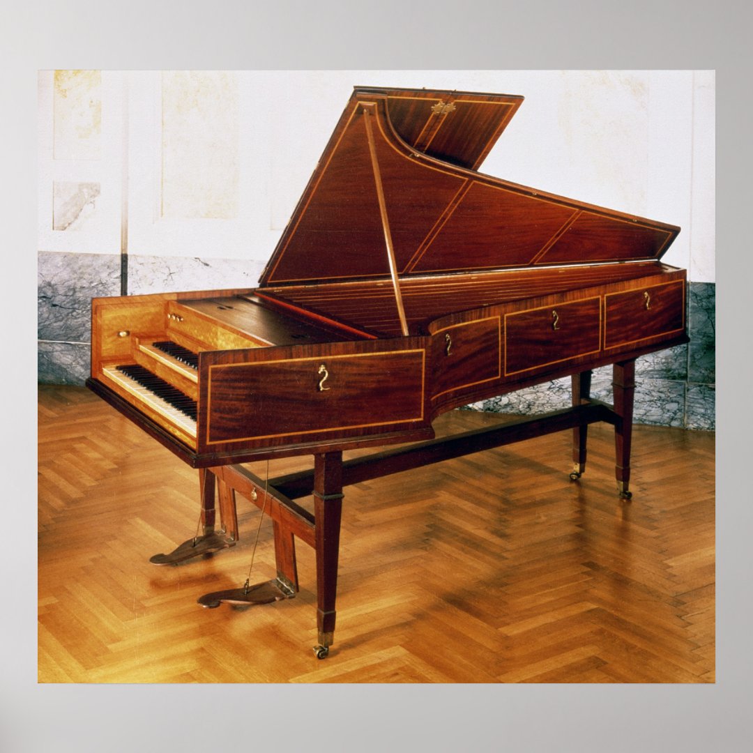 Harpsichord belonging to Franz Joseph Haydn Poster | Zazzle