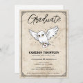 Harry Potter | Hedwig Graduation Party Invitation | Zazzle