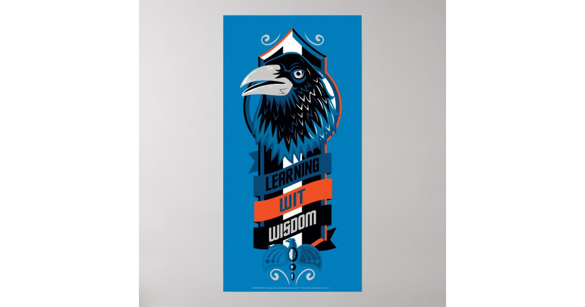 Harry Potter | RAVENCLAW™ House Sigil Poster | Zazzle