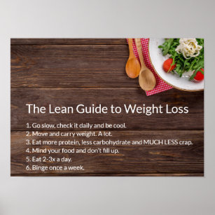 Weight Loss Posters, Prints & Poster Printing | Zazzle CA