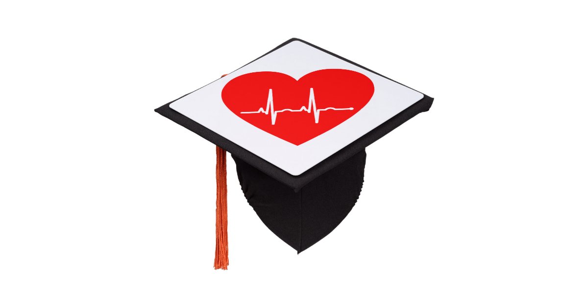 Heart Graduation Cap Topper | Zazzle