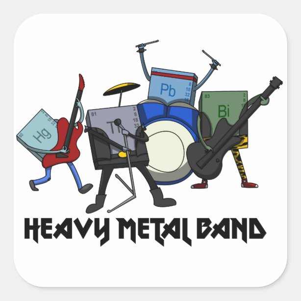 Heavy Metal Stickers | Zazzle CA