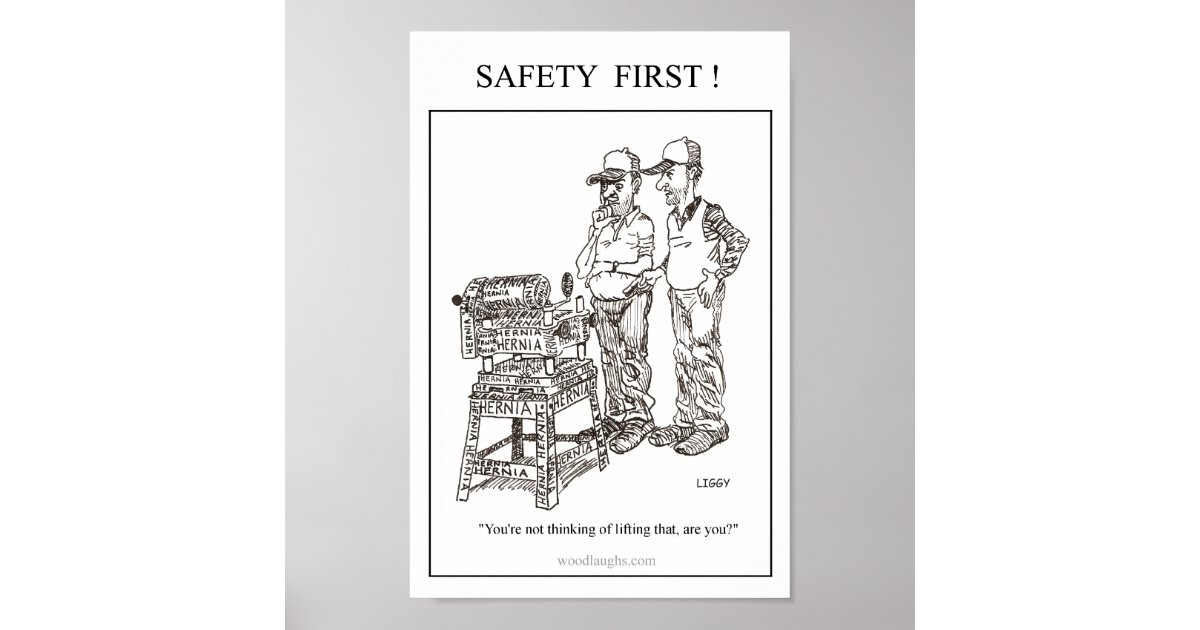 Hernia Cartoon Poster | Zazzle