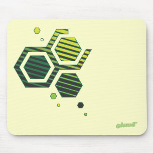 Hexagon Mouse Pads | Zazzle CA