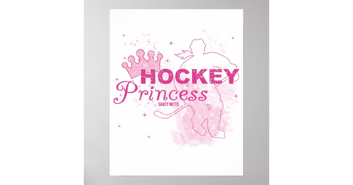 Hockey Princess Poster | Zazzle