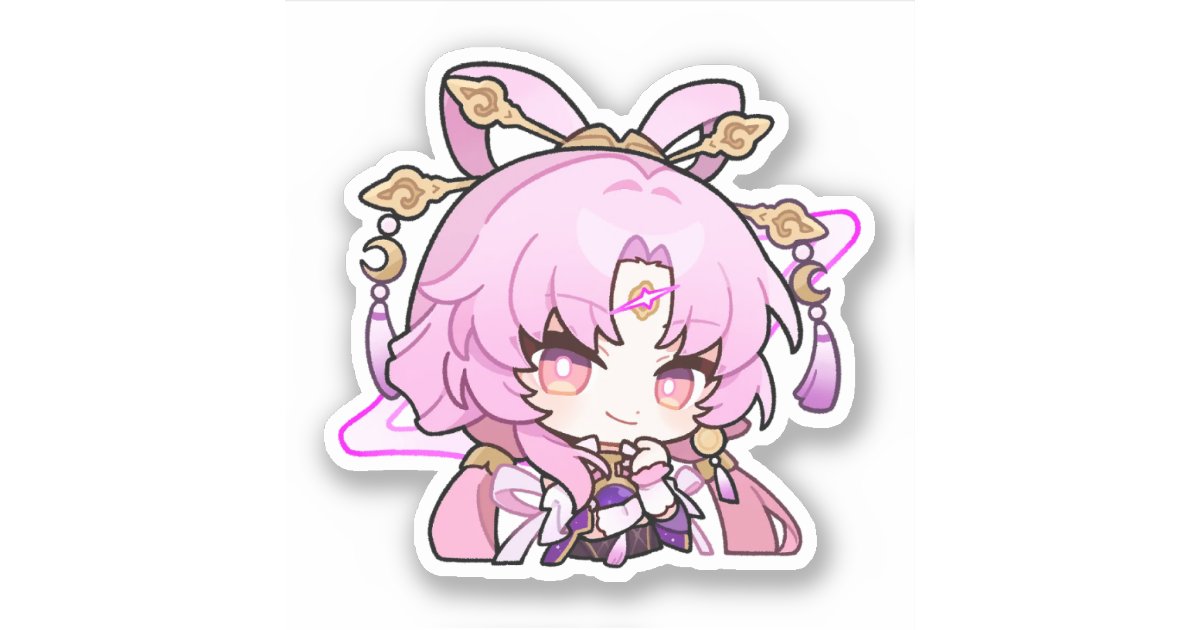 Honkai Star Rail Chibi Fu Xuan Sticker | Zazzle