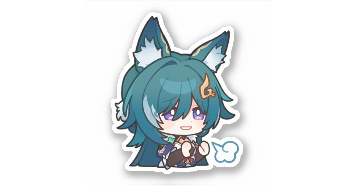 Honkai Star Rail Chibi Yukong Sticker | Zazzle