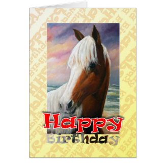 Horse Lovers Birthday Cards, Photocards, Invitations & More