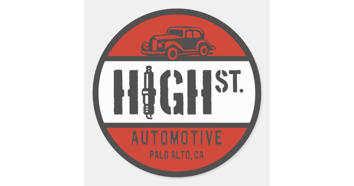 HSA Logo Classic Round Sticker | Zazzle