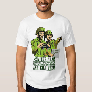Funny Army Shirts, Funny Army T-shirts & Custom Clothing Online