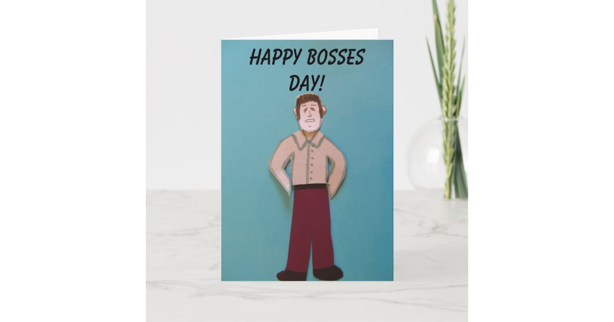 I can't think of anyone less equipped for the job! card | Zazzle