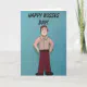 I can't think of anyone less equipped for the job! card | Zazzle