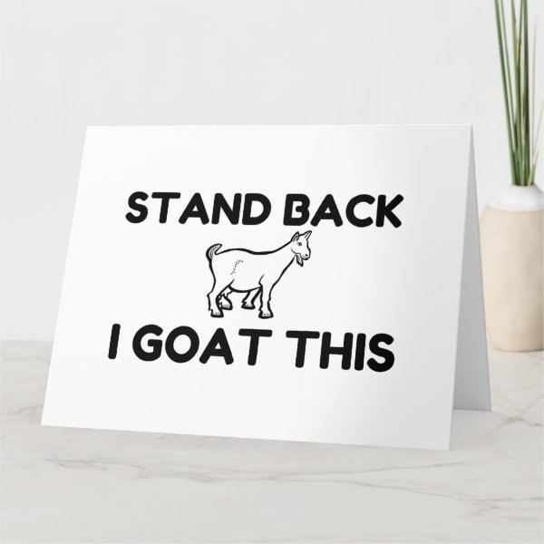 Goat Cards, Greeting Cards & More | Zazzle CA