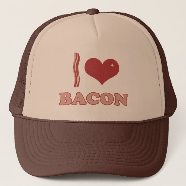 Bacon Hats & Caps | Zazzle CA