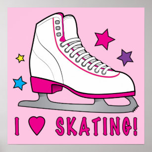 Figure Skating Posters, Prints & Poster Printing | Zazzle CA