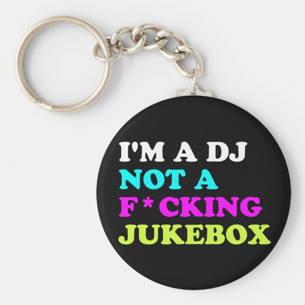 Dj Keychains & Key Rings | Zazzle CA