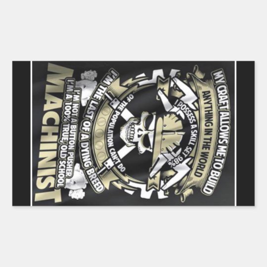 I'm a Machinist Sticker | Zazzle.ca