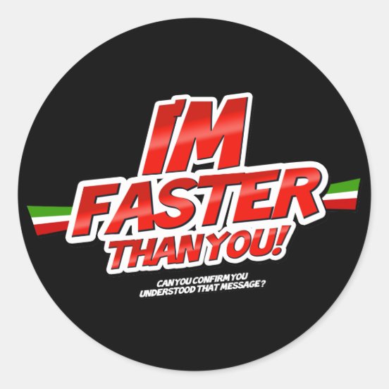 Speeding Stickers | Zazzle CA