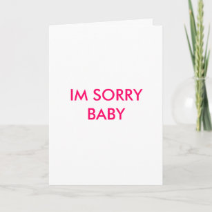 Im Sorry Cards, Greeting Cards & More | Zazzle CA