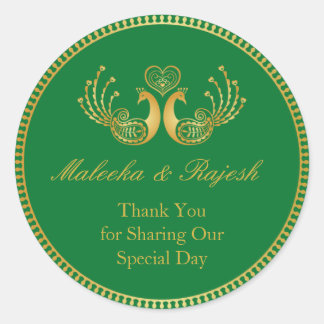 Custom Indian Wedding Stickers | Zazzle.ca