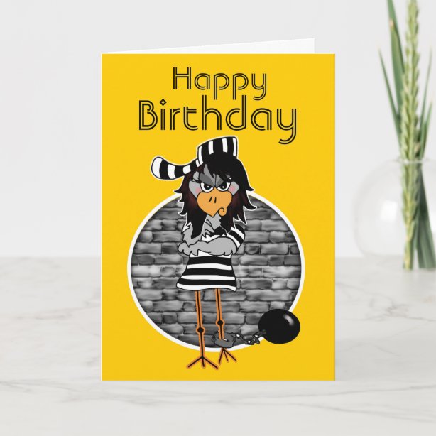 Prison Birthday Cards | Zazzle CA