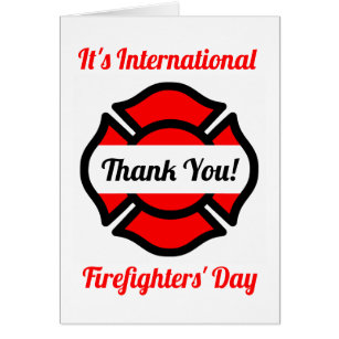 Firefighter Thank You Cards, Photocards, Invitations & More