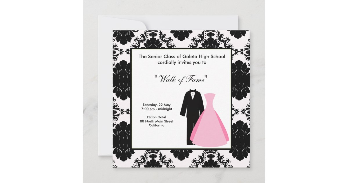 Invitation Bal de promo | Zazzle.ca