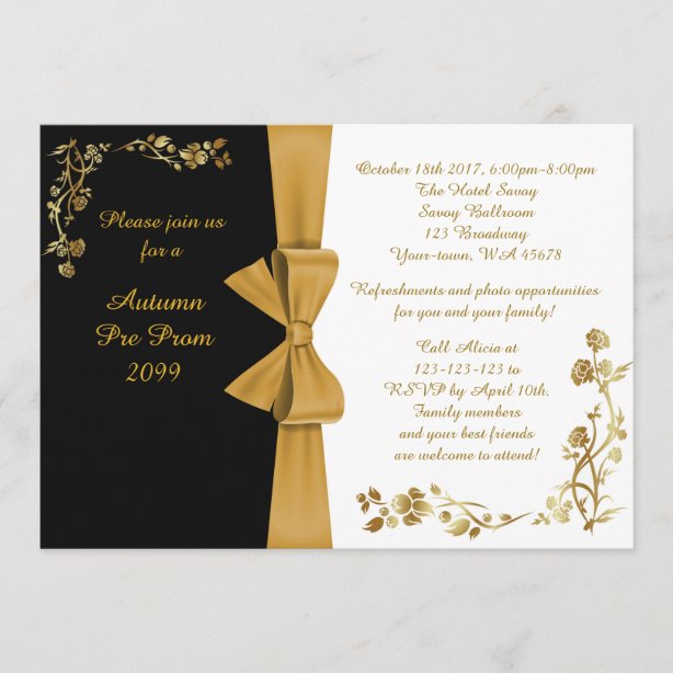 Invitations & Faire-part Bal | Zazzle.ca
