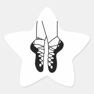 how to draw irish dancing shoes