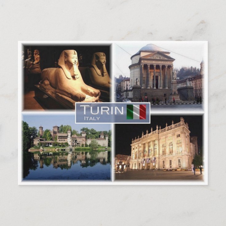 IT Italy - Turin Torino - Postcard | Zazzle