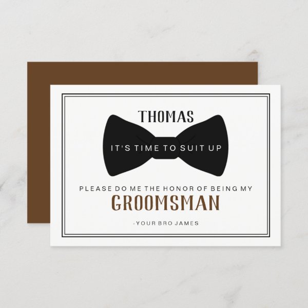 Black Suit Invitations | Zazzle CA