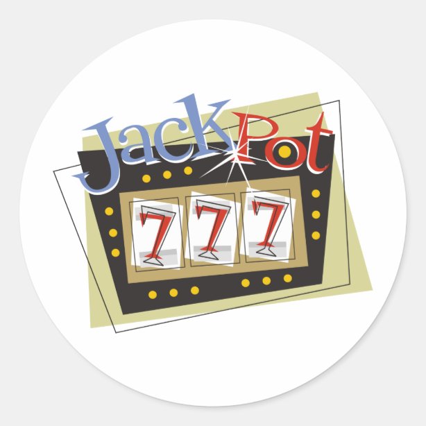 Jackpot Stickers | Zazzle CA