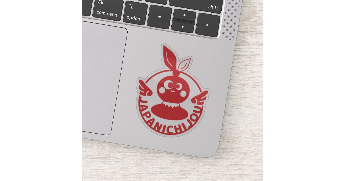 Japan Daily JapaNichijou Logo Sticker Logo Sticker | Zazzle