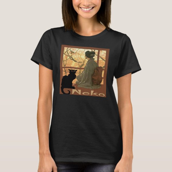 Japanese Cat T-Shirts & Shirt Designs | Zazzle.ca