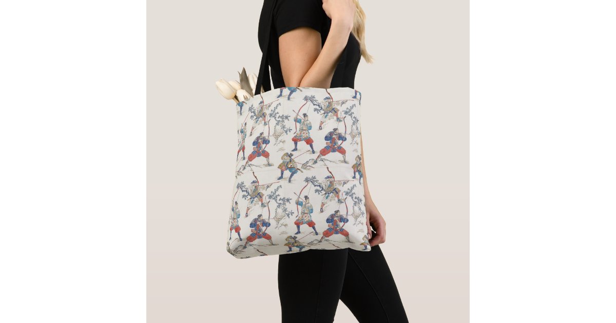 Japanese Samurai Archers Tote Bag | Zazzle