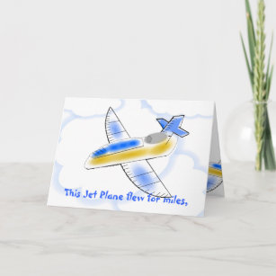 Airplane Birthday Cards | Zazzle CA