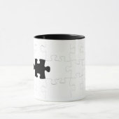 Jigsaw Puzzle with Missing Piece Mug | Zazzle