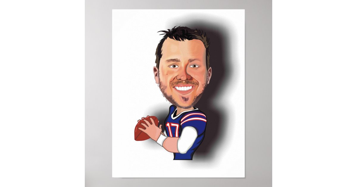 JOSH ALLEN POSTER | Zazzle