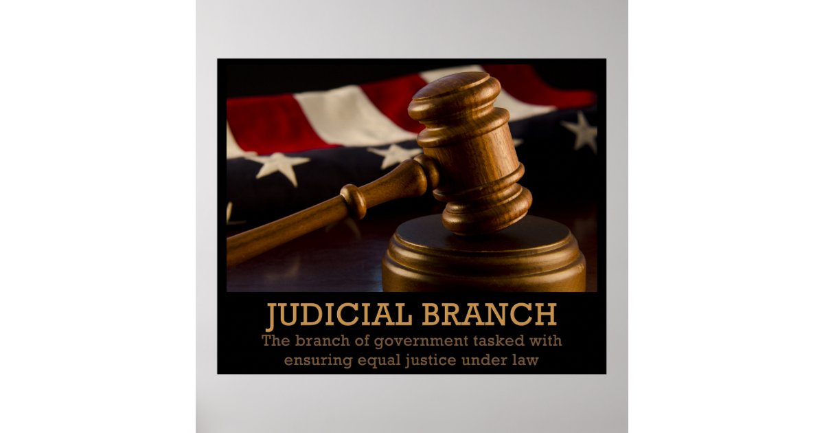 Judicial Branch Poster | Zazzle