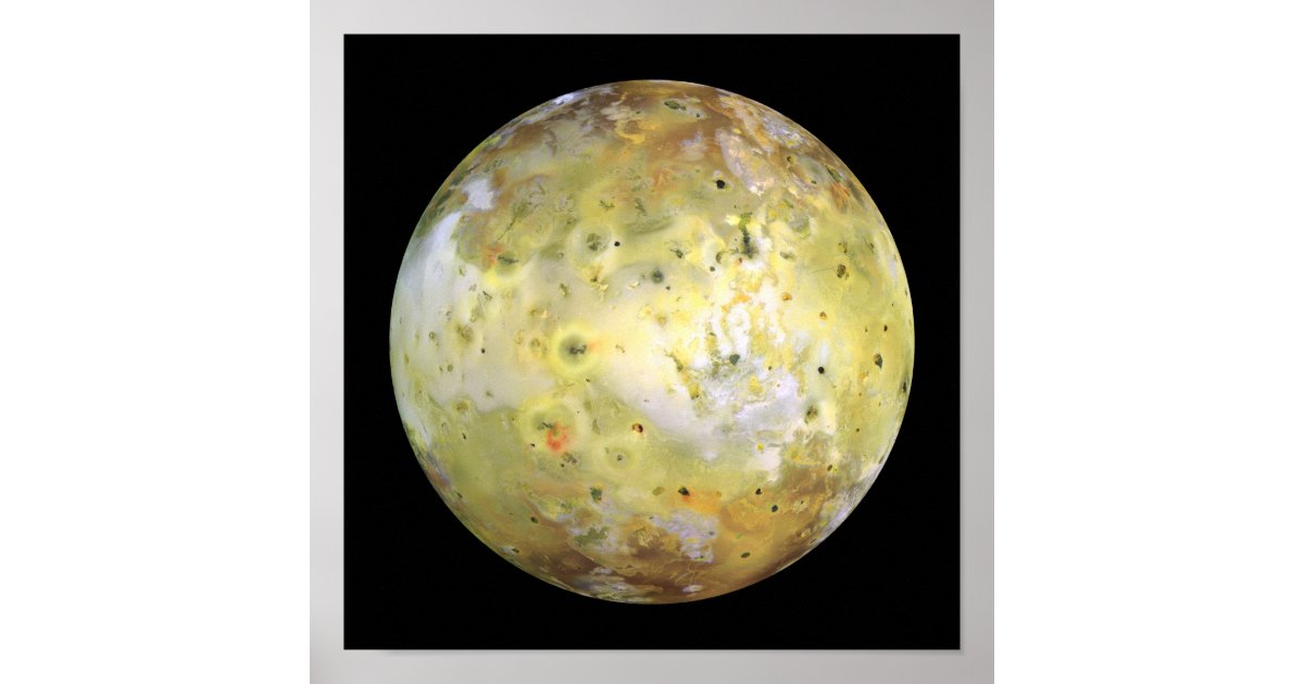 Jupiter's moon Lo Poster | Zazzle