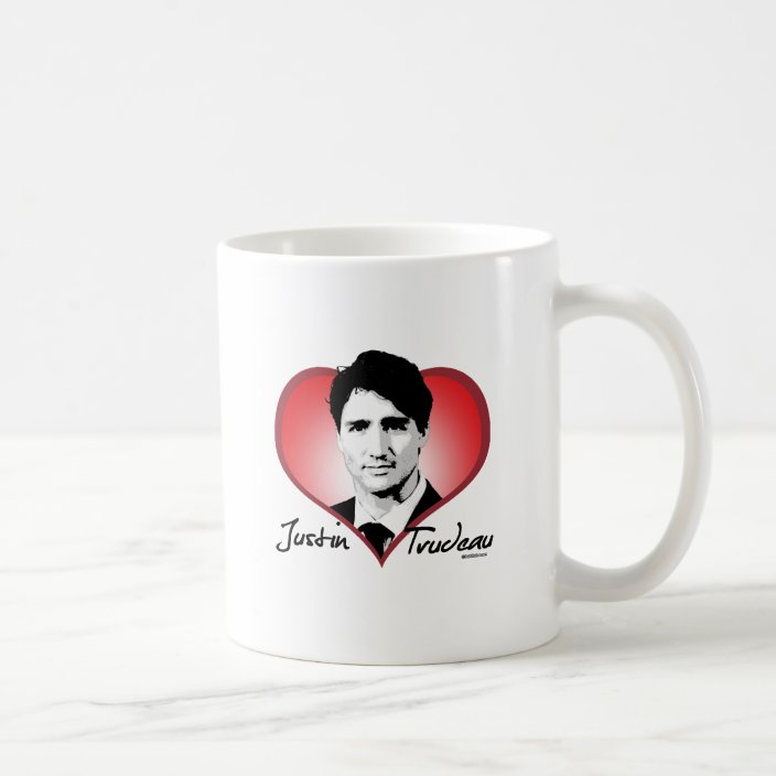 Justin Trudeau Signature Heart -.png Coffee Mug | Zazzle.ca