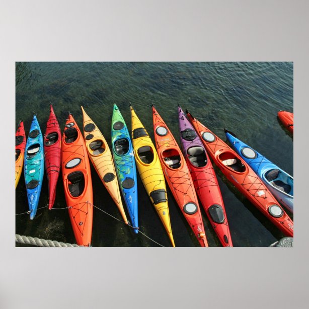 Kayak Posters, Prints & Poster Printing | Zazzle CA
