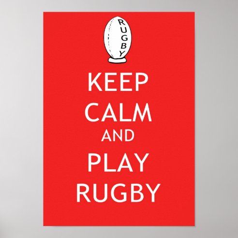 Rugby Scrum Posters, Prints & Poster Printing | Zazzle CA
