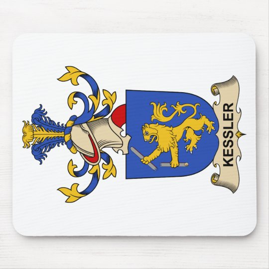 Kessler Family Crest Mouse Pad | Zazzle.ca