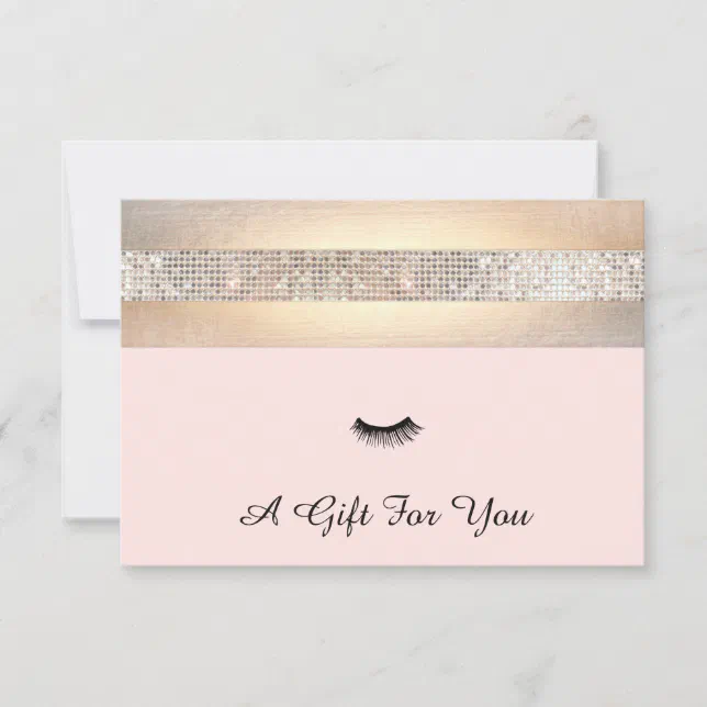 Lash Extensions Salon Gift Certificate | Zazzle