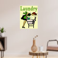 Laundry Lady Poster | Zazzle
