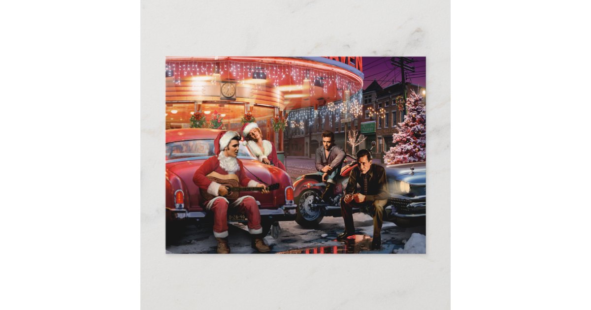Legendary Christmas Holiday Postcard | Zazzle