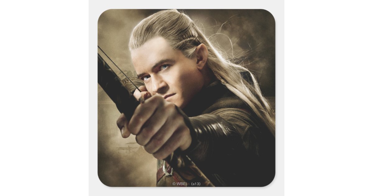 LEGOLAS GREENLEAF™ SQUARE STICKER | Zazzle