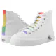 LGBT Gay Pride converse style rainbow flag shoes | Zazzle